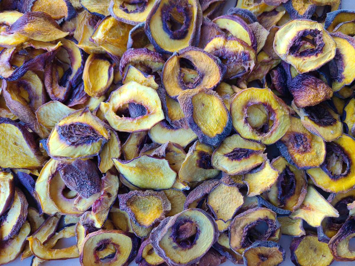 Dried Peach & Nectarine Mix 50g – Tablelands To Tabletop