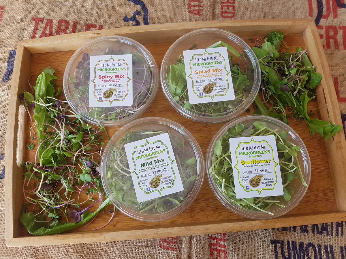 Microgreens - organically grown – Tablelands To Tabletop